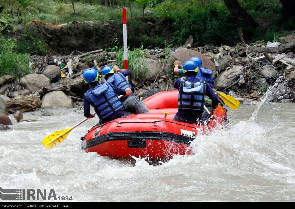 National Rafting Competition in Northern Iran – SURFIRAN