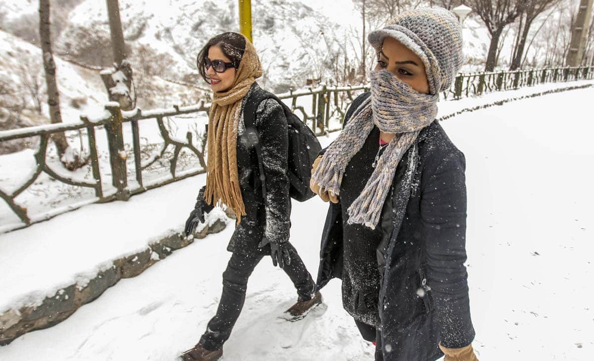 First Snow Of Winter 2020 Arrives In Tehran