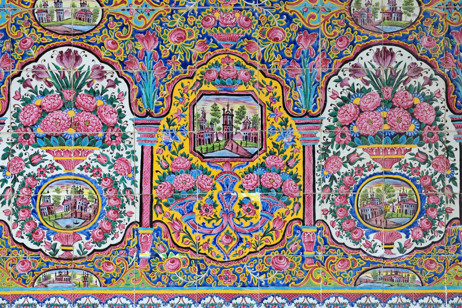 Nasir al-Mulk Mosque: Shiraz Pink Tile Marvel – SURFIRAN